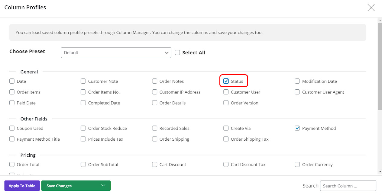 How to change multi-Order status at the same time? - WooCommerce Bulk Orders Editing