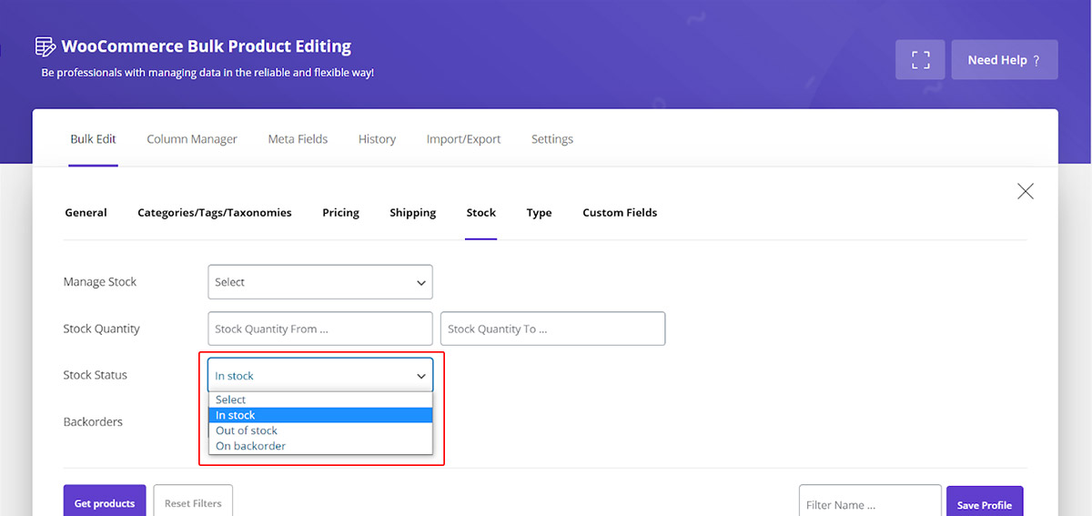 How to bulk edit multi WooCommerce product tax settings at the same time? - WooCommerce Bulk ...