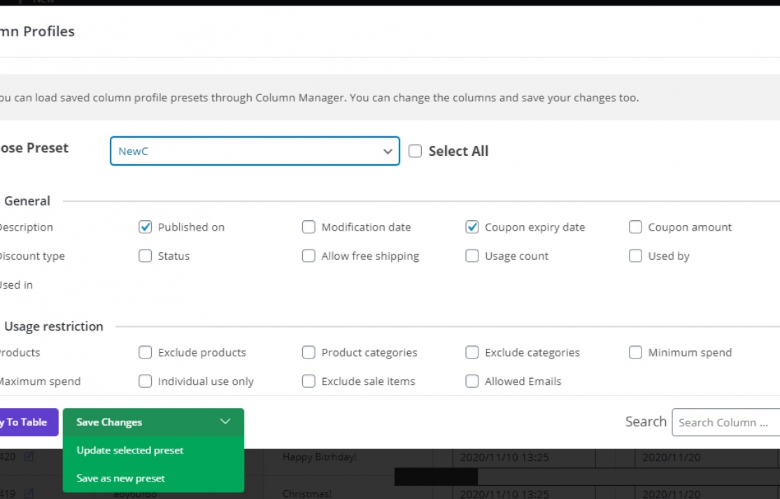 WooCommerce Bulk Coupons Editing - iThemlandco